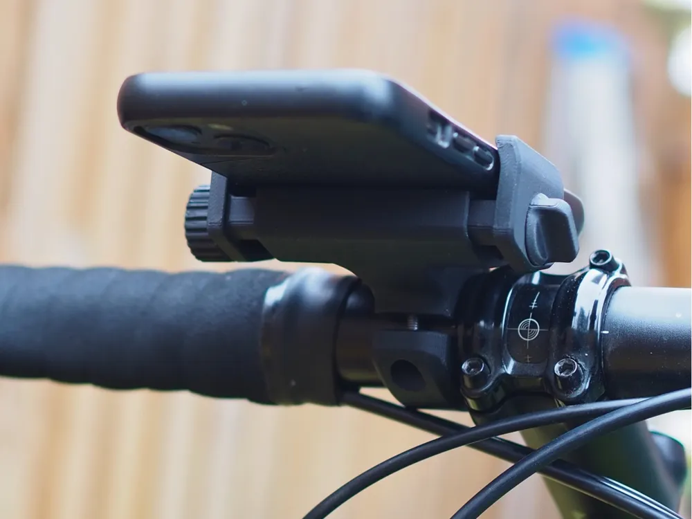 Bike Handlebar Phone Mount - Free 3D Print Model - MakerWorld