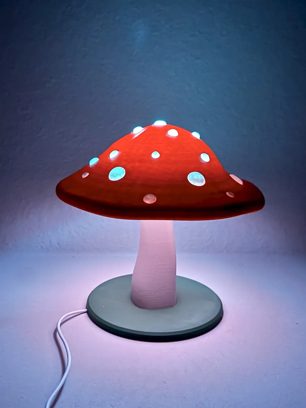 Mushroom Lamp - Free 3D Print Model - MakerWorld