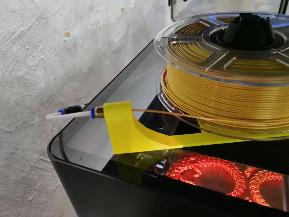 Horizontal filament spool placement solution by wenone MakerWorld ...