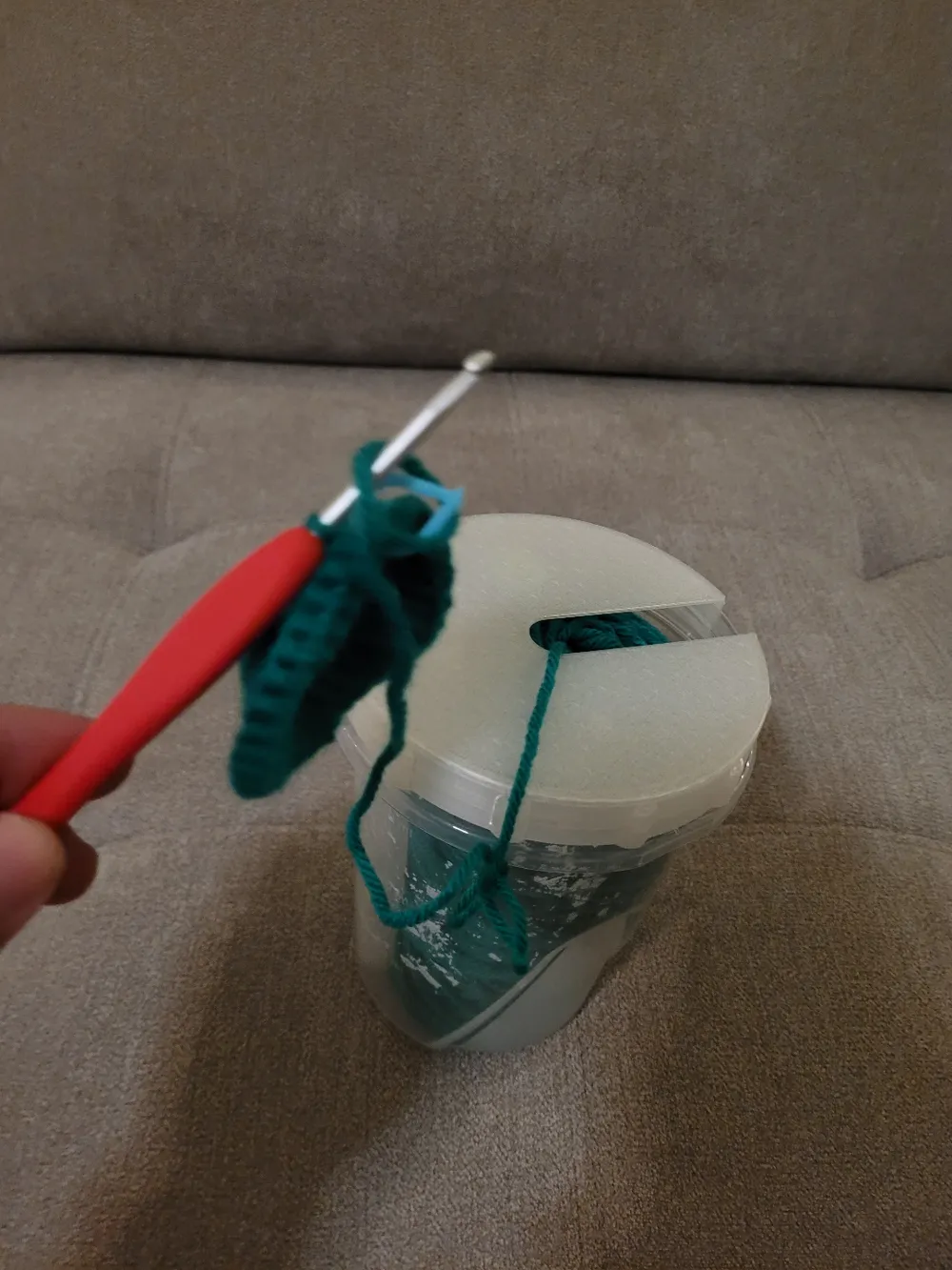 Crochet Project Container Lid by EukaDesigns MakerWorld: Download Free ...
