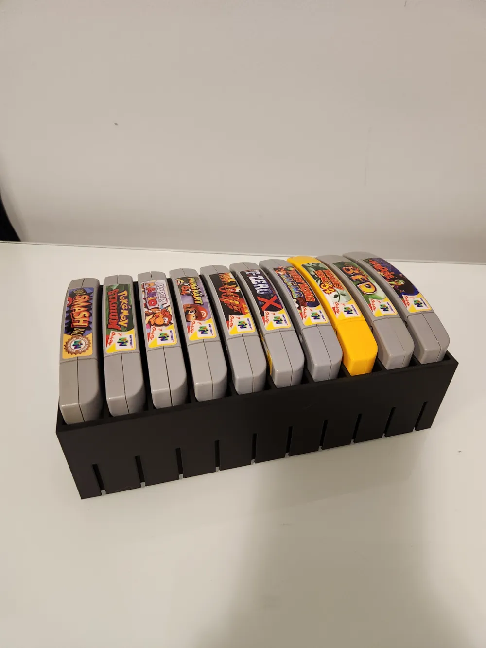 Simple N64 Cartridge Organizer - Free 3D Print Model - MakerWorld