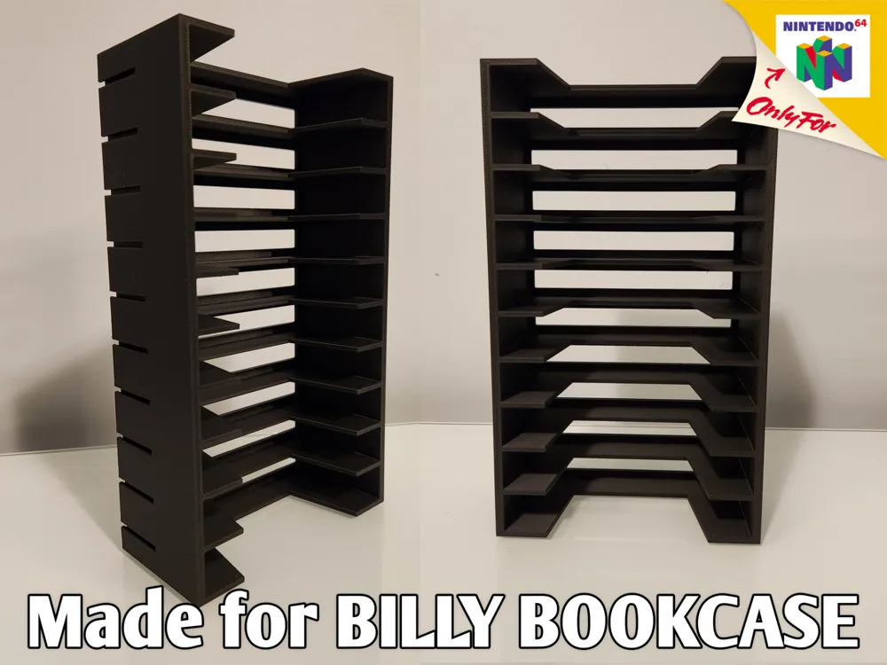 Simple N64 Cartridge Organizer - Free 3D Print Model - MakerWorld