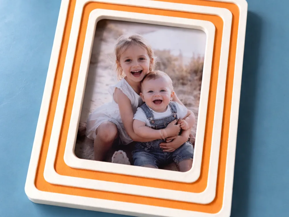 Magnetic Retro Themed Polaroid Photo Frame - Free 3D Print Model ...
