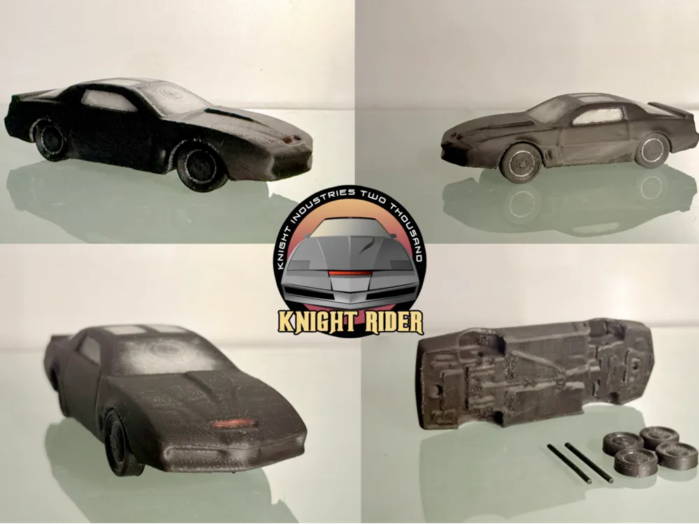KNIGHT RIDER K.I.T.T. - KITT by cforms MakerWorld: Download Free 3D Models