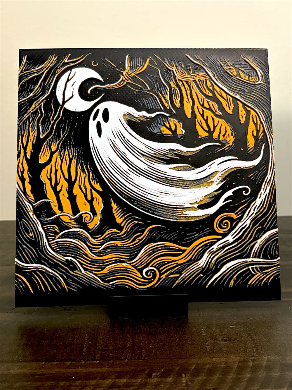 "Whispers Through the Hollow" - Ghost 1 Hueforge by Manic 3D Prints ...