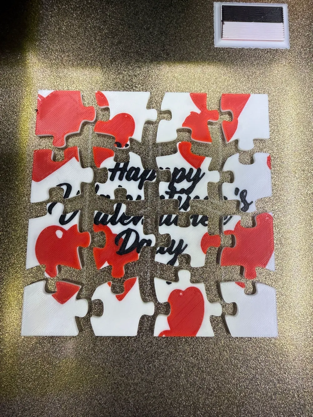 valentines jigsaw - Free 3D Print Model - MakerWorld