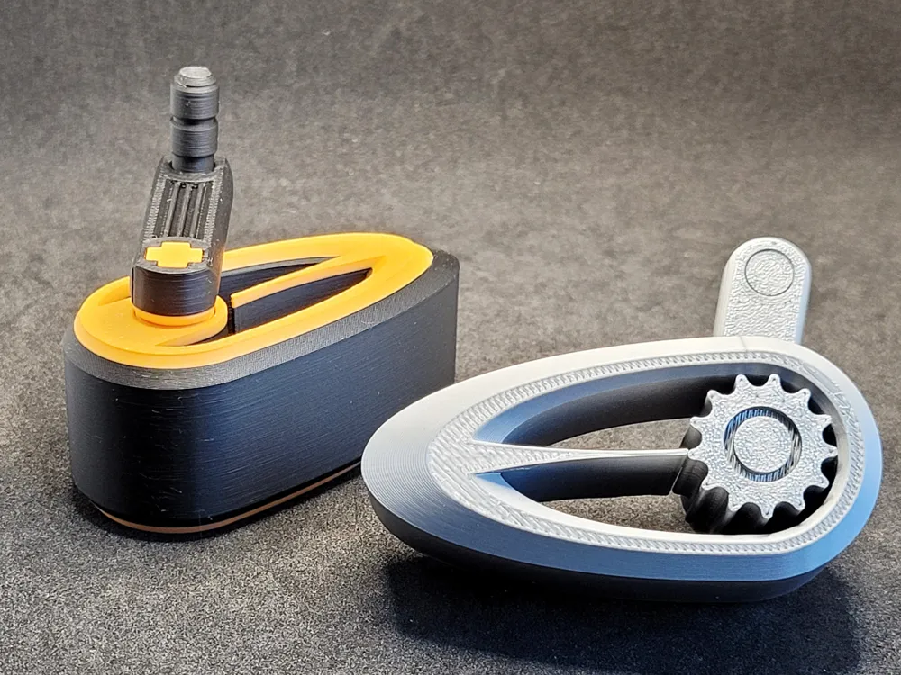 Hand-cranked Clicker Wheel - Free 3D Print Model - MakerWorld