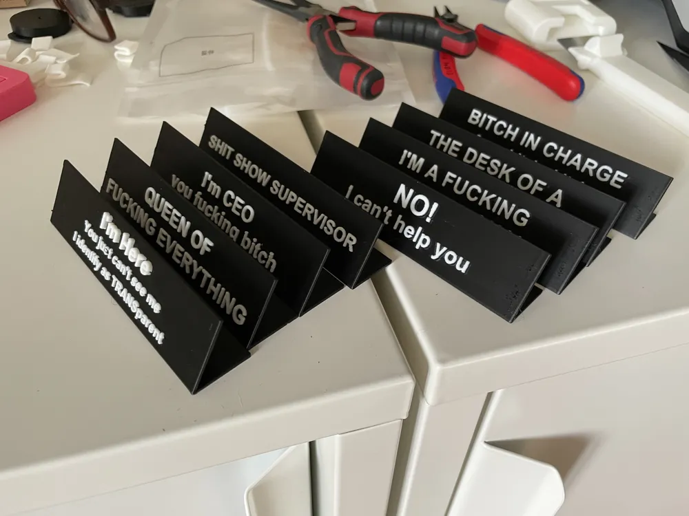 Identify as TRANSparent by Mikael SWE MakerWorld: Download Free 3D Models