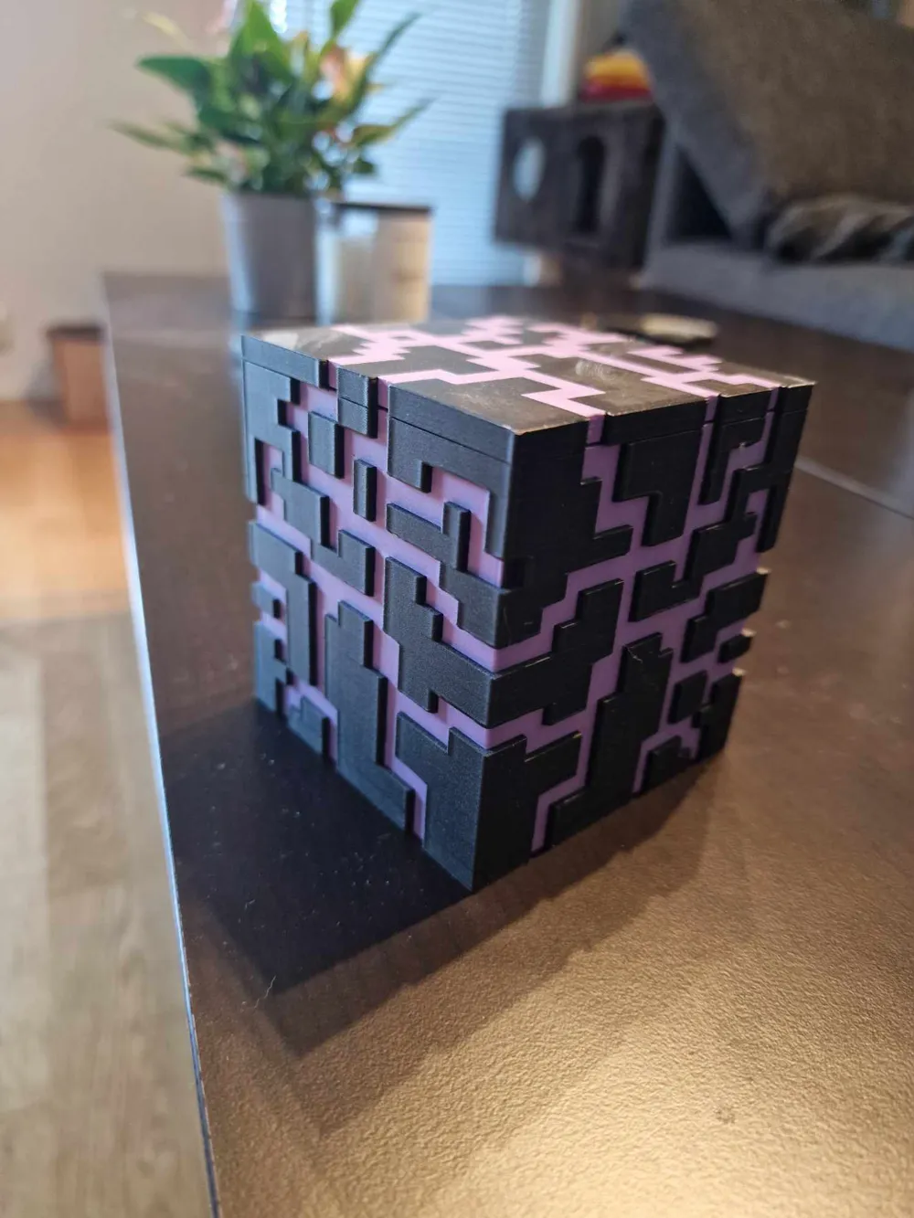 Minecraft Obsidian Block box by Lmao - MakerWorld