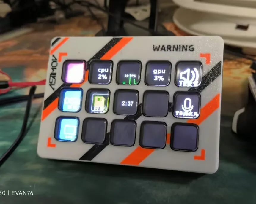 Elgato Stream Deck MK.2 Faceplate Asimov 前盖面板 by Evan76 - MakerWorld