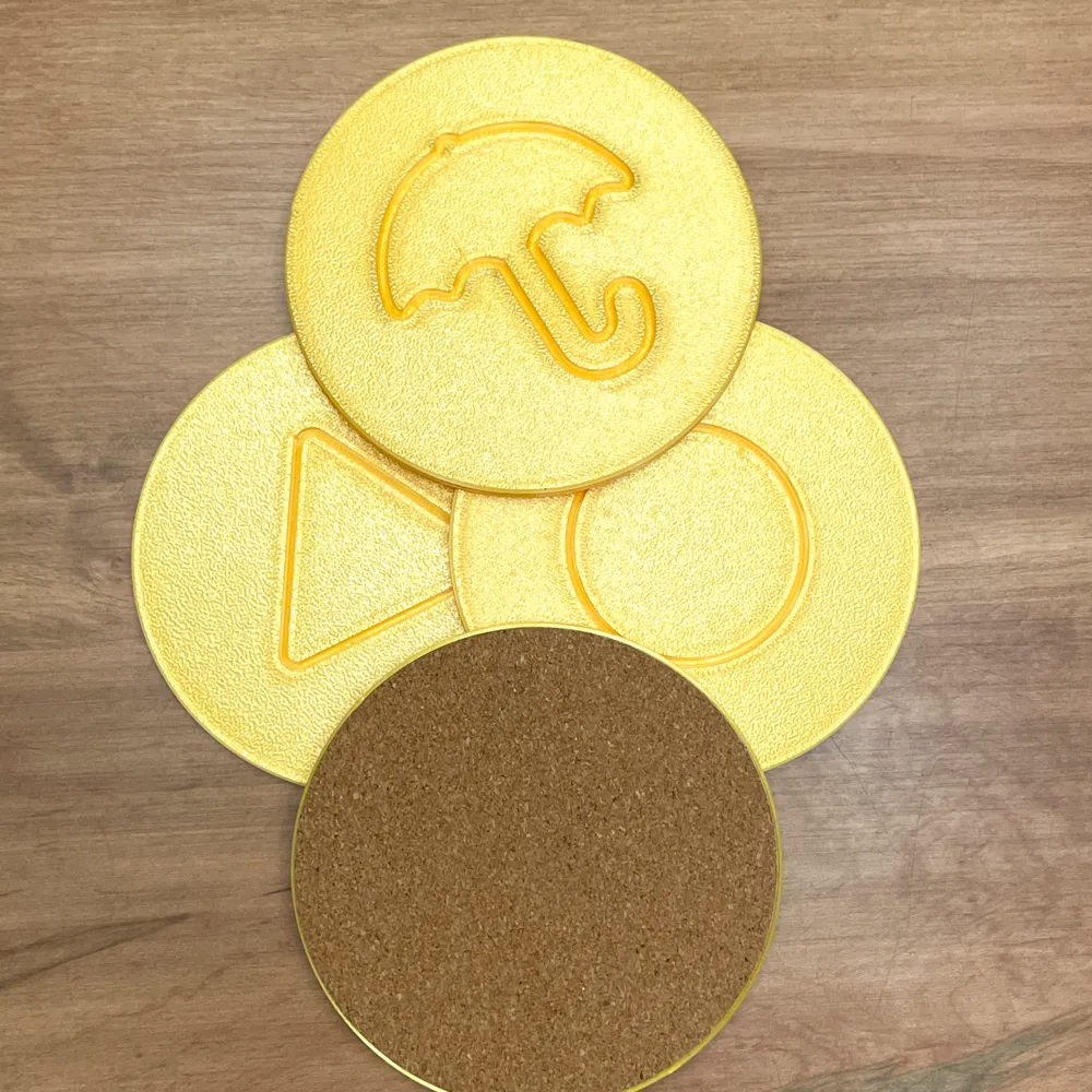 Squid Game - Dalgona Cookie Coasters by STACK3D DESIGNS - MakerWorld