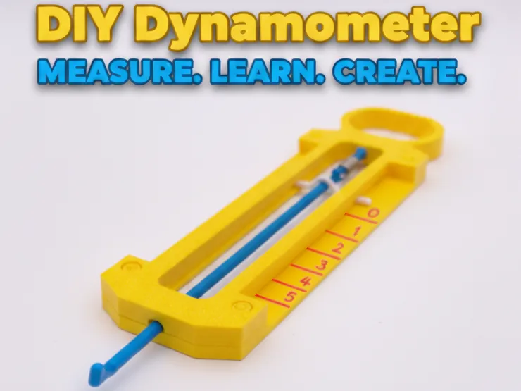 DIY Dynamometer (Educational & Functional) - Free 3D Print Model ...