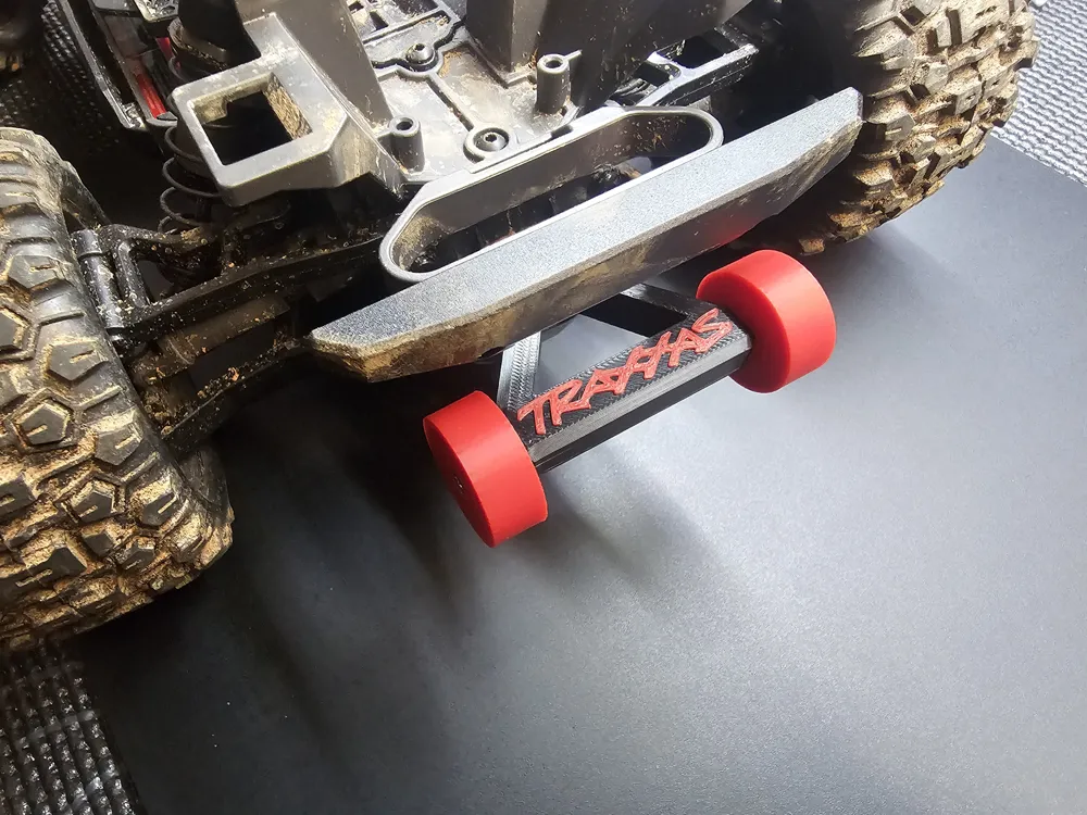 Traxxas Mini Maxx Wheelie bar - Free 3D Print Model - MakerWorld