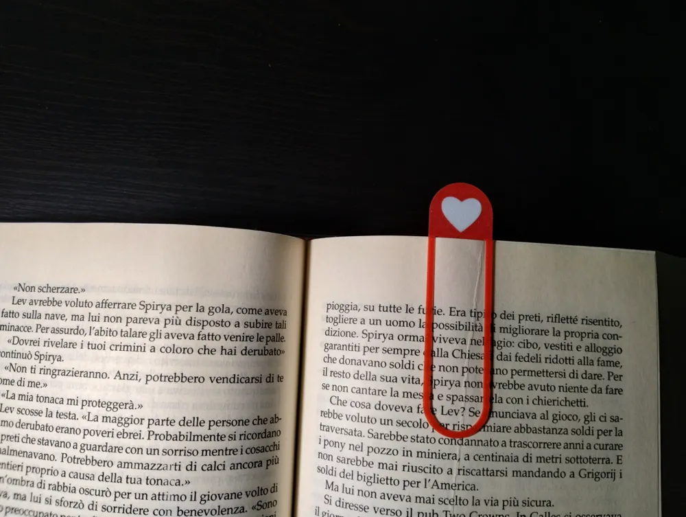Valentine's love bookmark by iLab 3D - MakerWorld