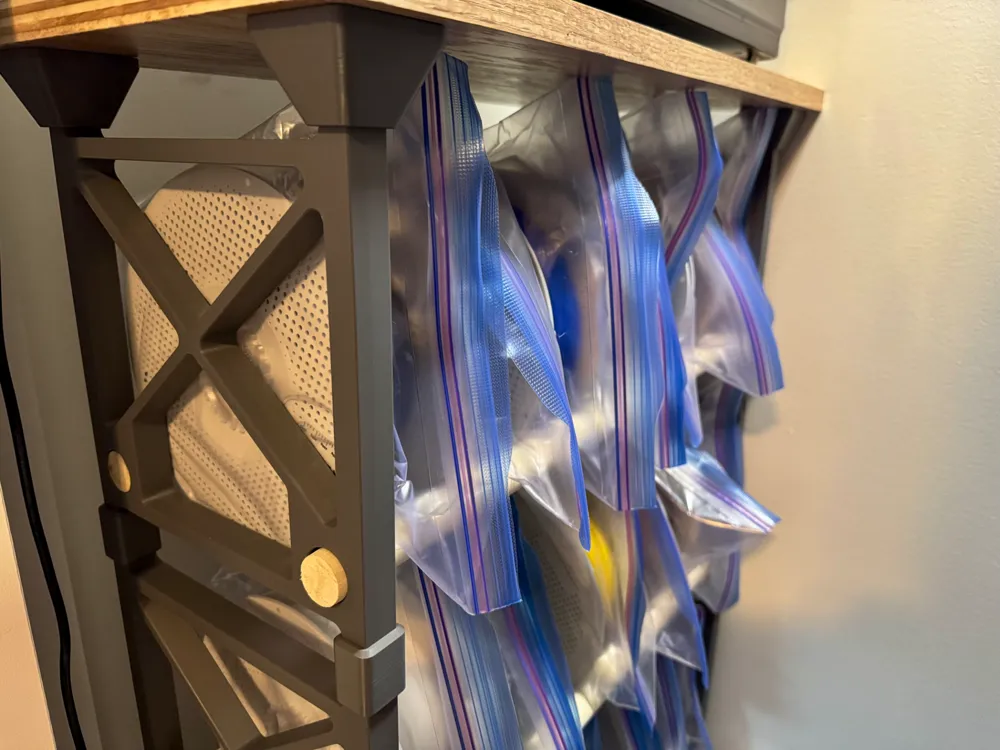 Stackable Filament Stand / Rack by Jerald MakerWorld: Download Free 3D ...