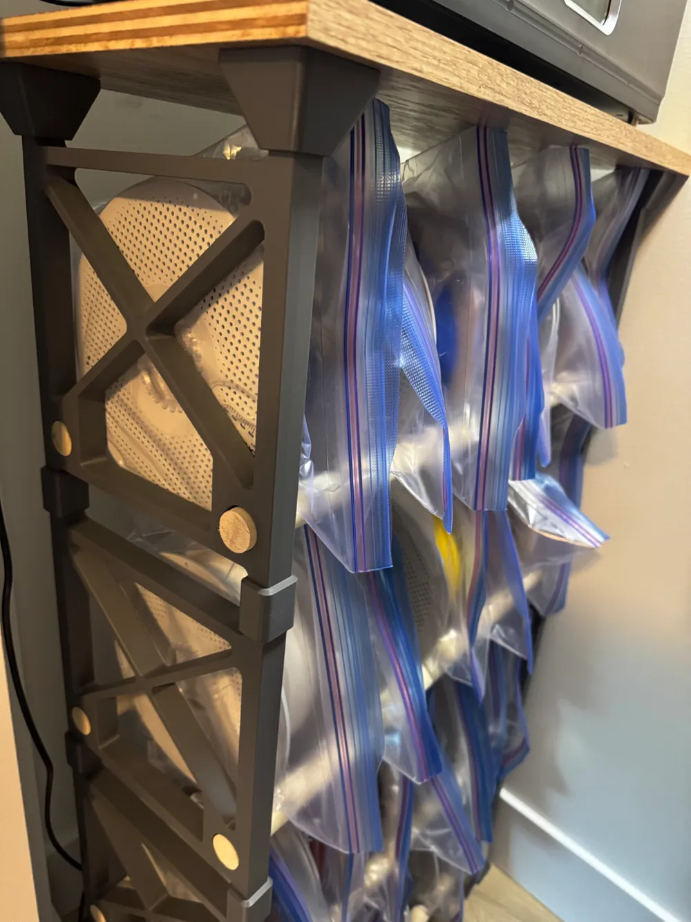 Stackable Filament Stand / Rack by Jerald MakerWorld: Download Free 3D ...