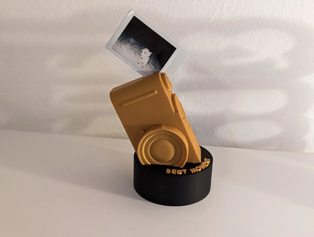 Camera trophy for the best moment by Jan Prochazka - MakerWorld
