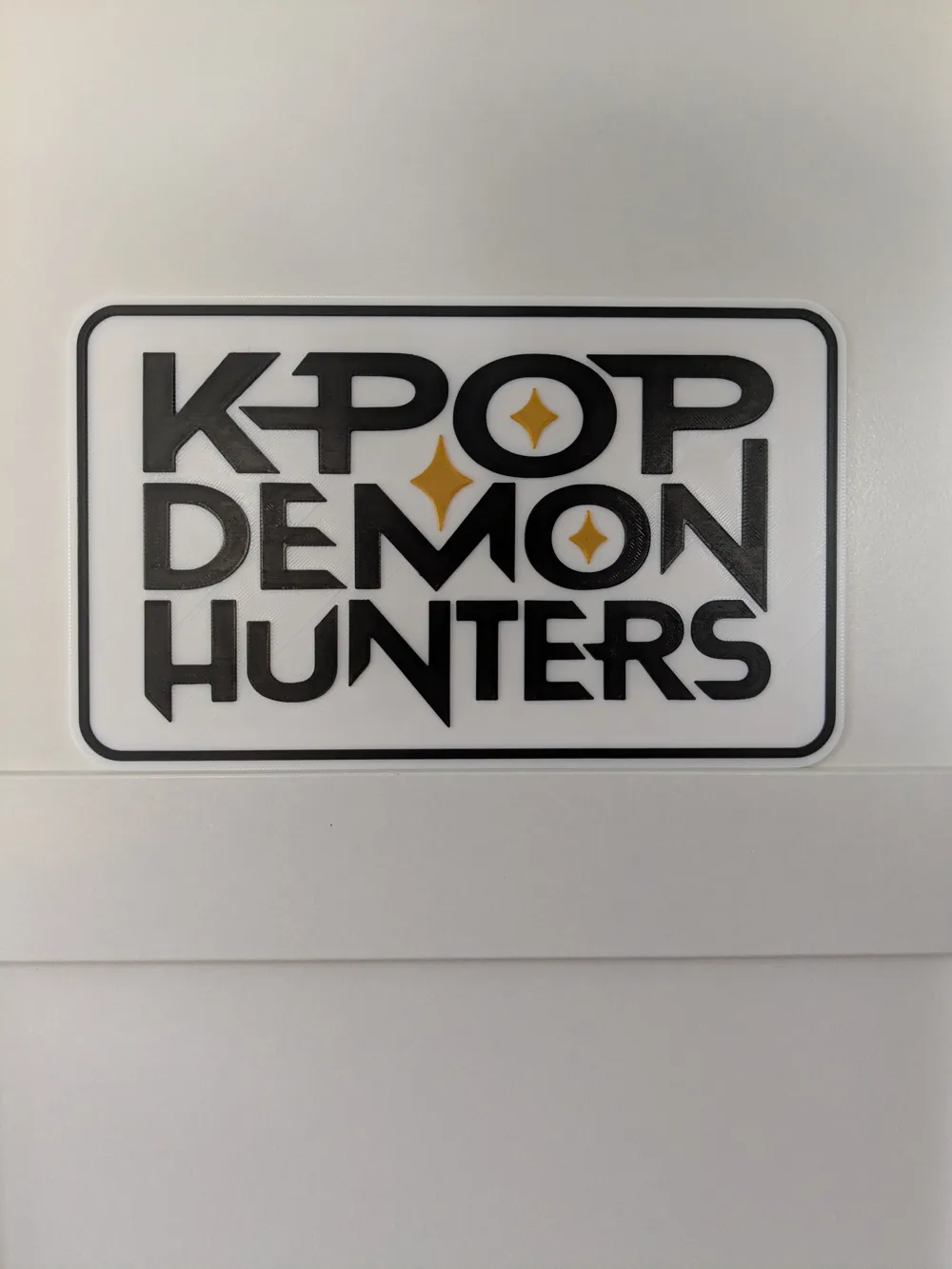 Kpop Demon Hunters Logo - Free 3D Print Model - MakerWorld