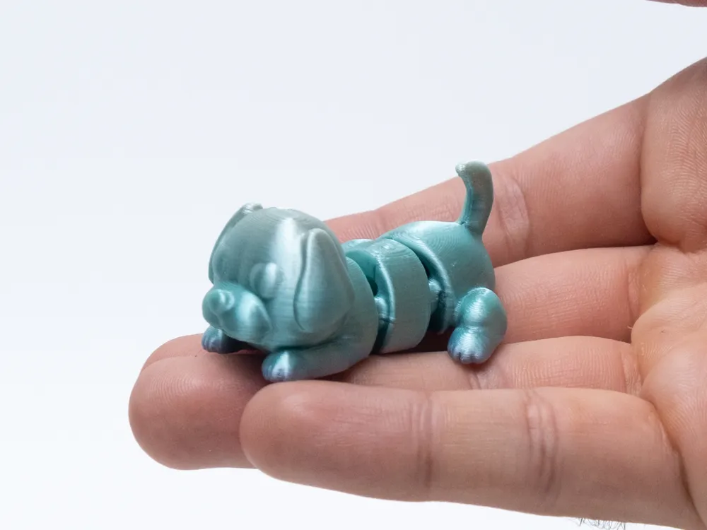 Flexi Dog Articulated - Free 3D Print Model - MakerWorld