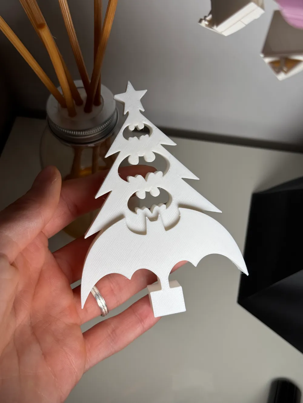 Batman Christmas Tree - Free 3D Print Model - MakerWorld