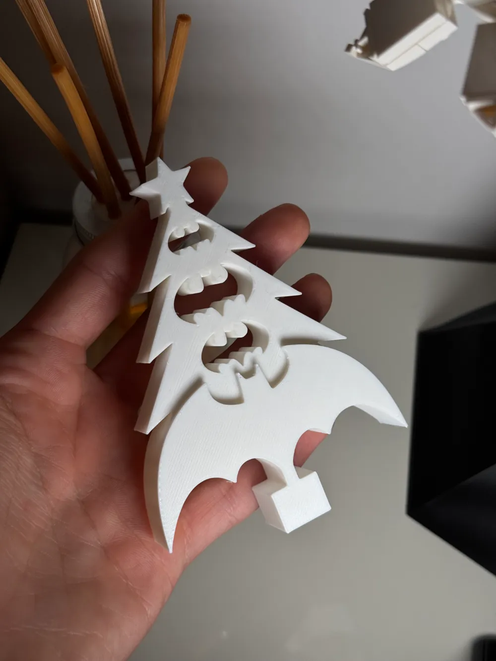 Batman Christmas Tree - Free 3D Print Model - MakerWorld
