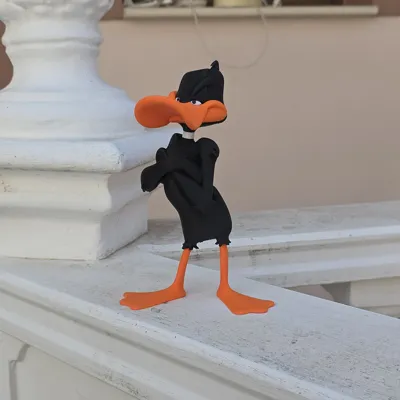 Daffy Duck -No AMS- Easy assembly by kos MakerWorld: Download Free 3D Models