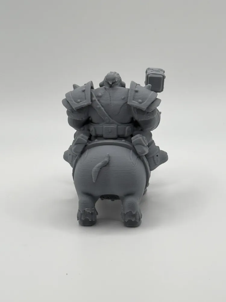 DnD Miniature Dwarf Rider by wif1973 - MakerWorld