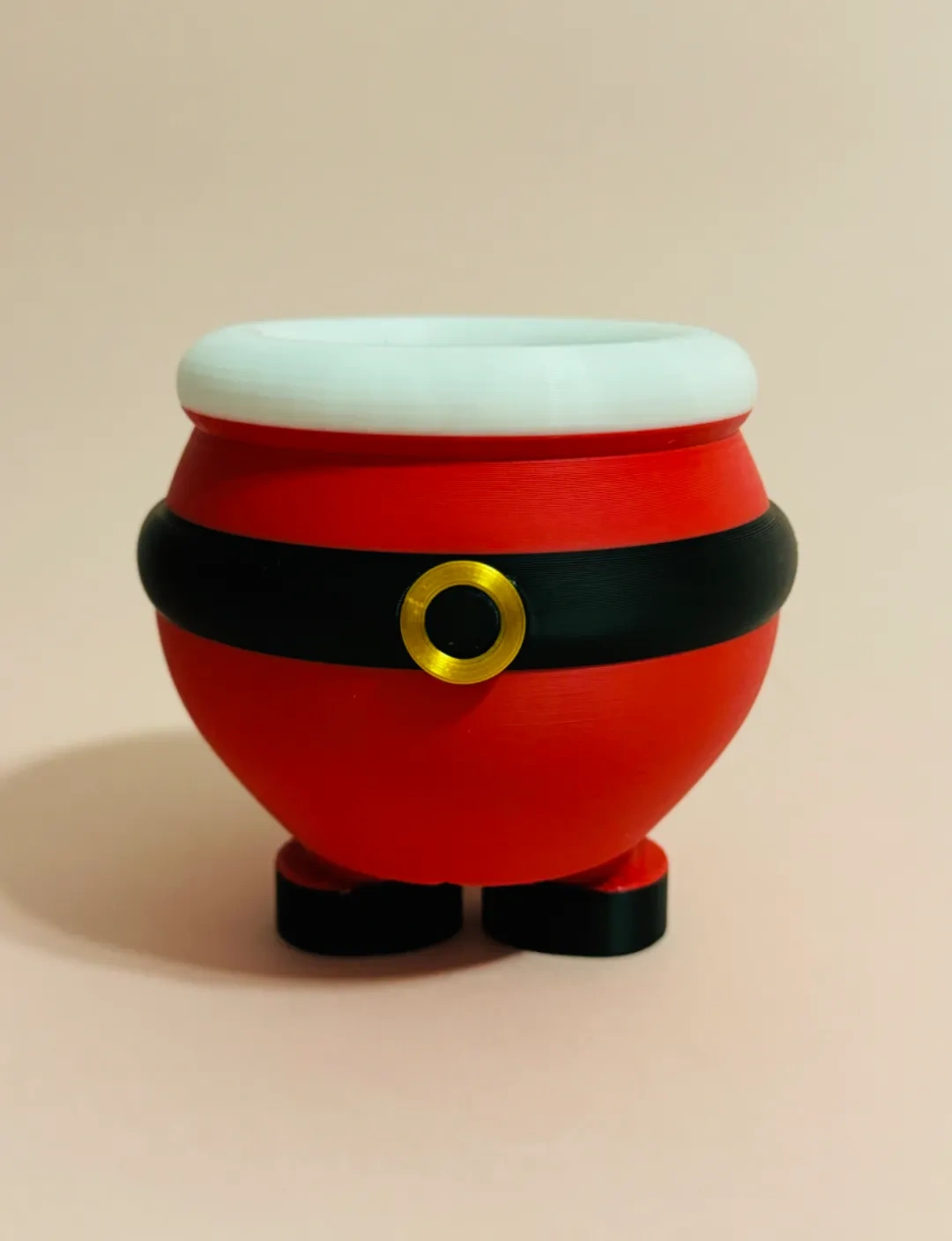 Round Christmas pencil holder by SDXP - MakerWorld