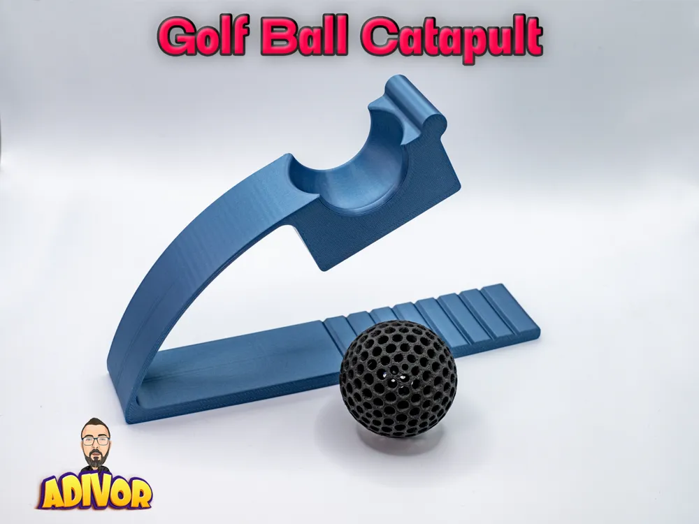 Golf Ball Catapult by Adivor - MakerWorld