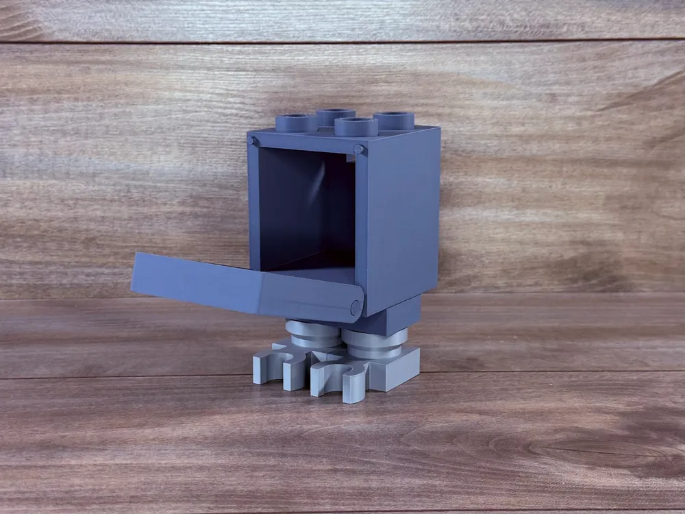 Big Brick Gonk Droid 500% no support - Free 3D Print Model - MakerWorld