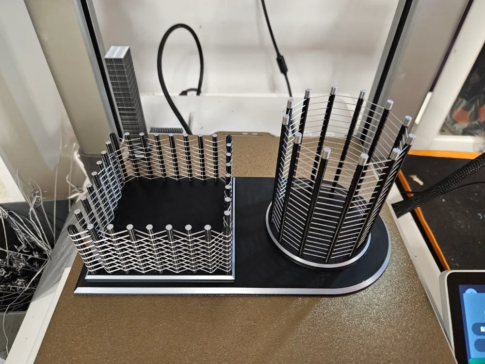 Desk Organizer (Cage System) by DarkSword Creations - MakerWorld