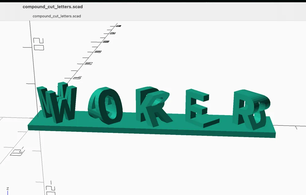 Custom Compound Letters by T-Rexes & Unicorns MakerWorld: Download Free ...