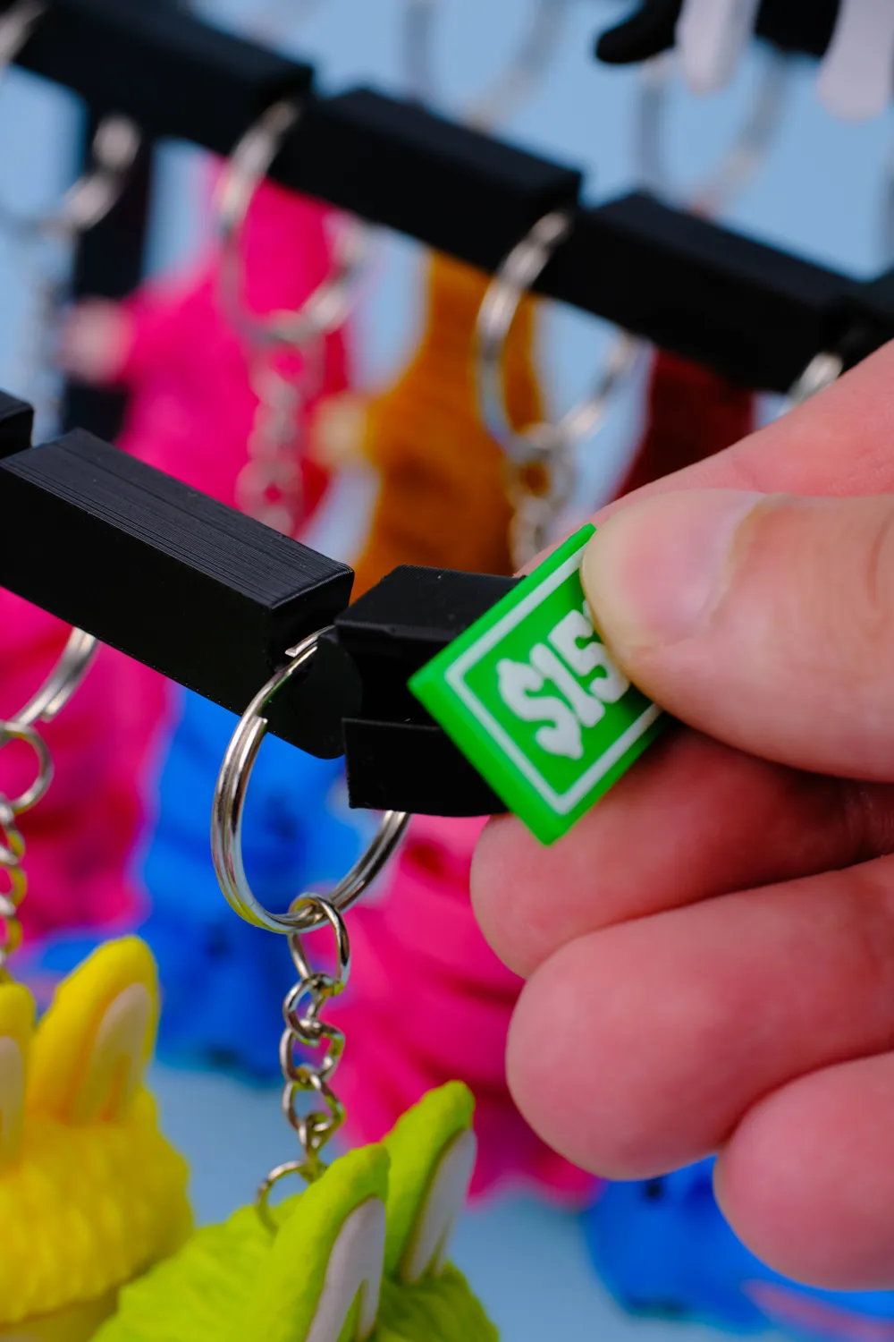 Modular stand for keychains and earrings - Free 3D Print Model - MakerWorld