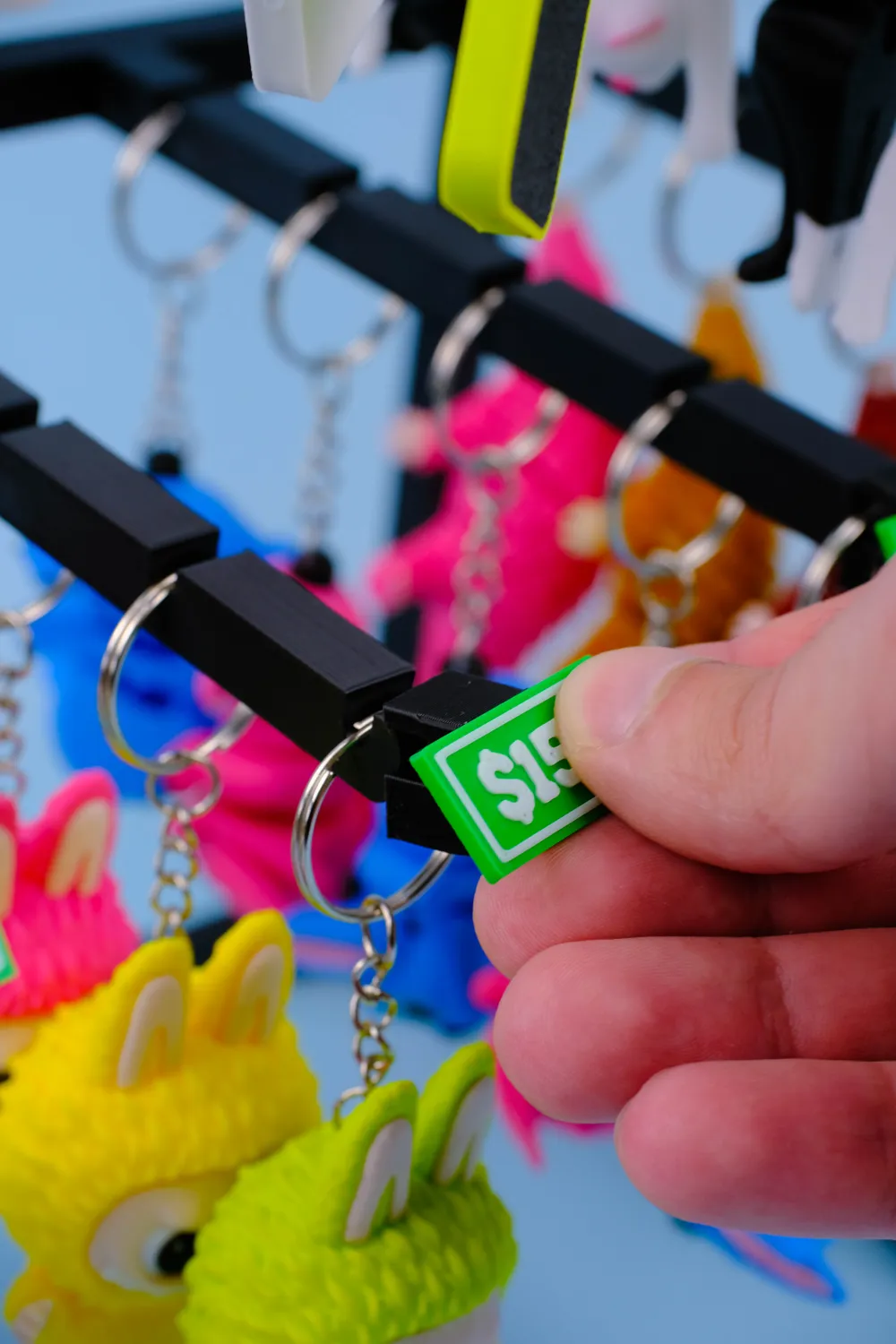 Modular stand for keychains and earrings - Free 3D Print Model - MakerWorld