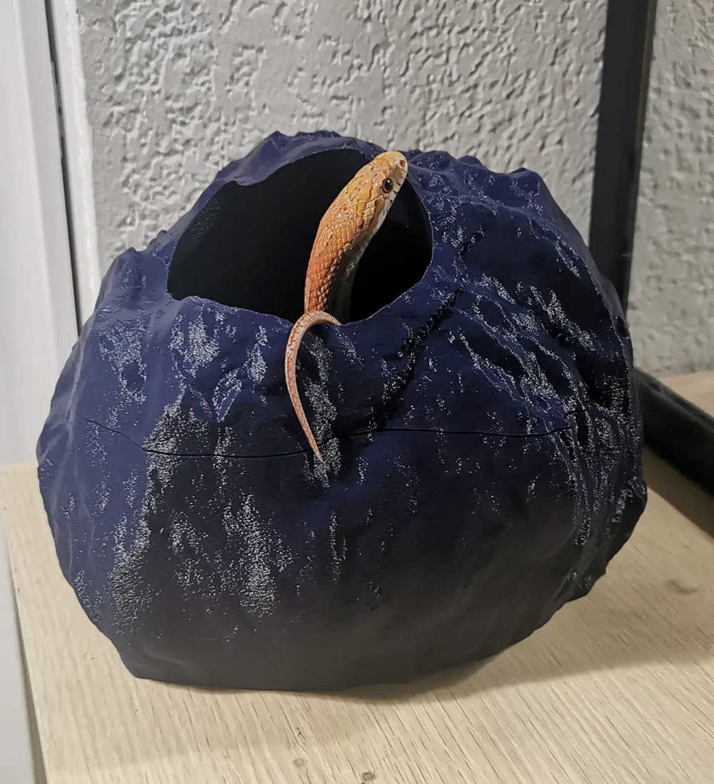 stone pet moulting box - Free 3D Print Model - MakerWorld