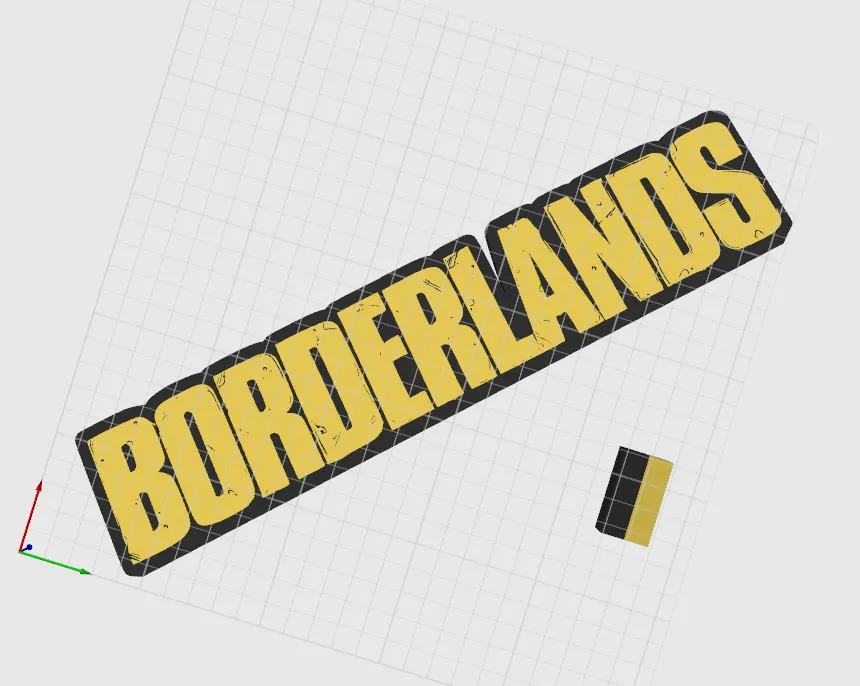 Borderlands Desk Sign by DanielNex - MakerWorld