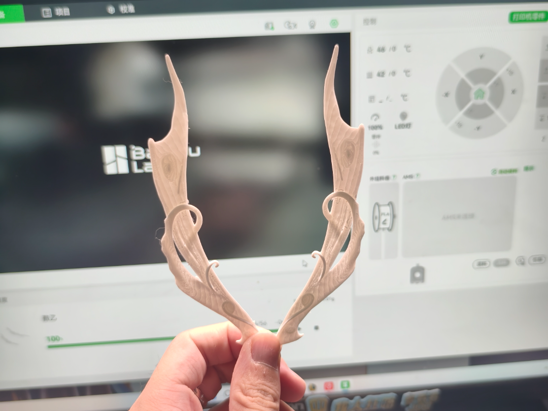 Ao Bing Dragon Horn Ao Bing Biography cosplay prop by WUWANG - MakerWorld