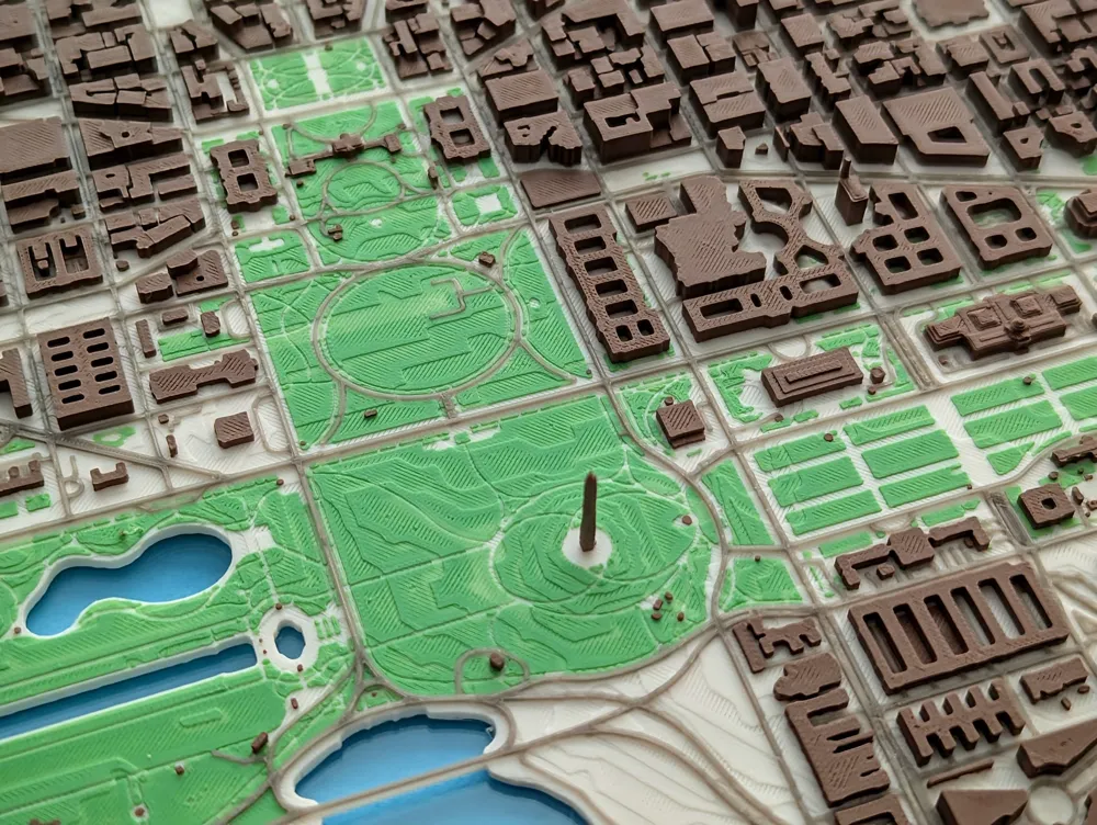 Washington D.C. 3D Miniature by jarvizar MakerWorld: Download Free 3D Models