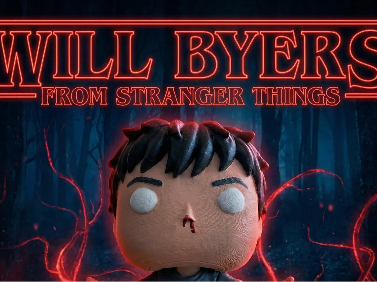 Will Byers – Chibi Figurine (Adjustable head) - Free 3D Print Model ...
