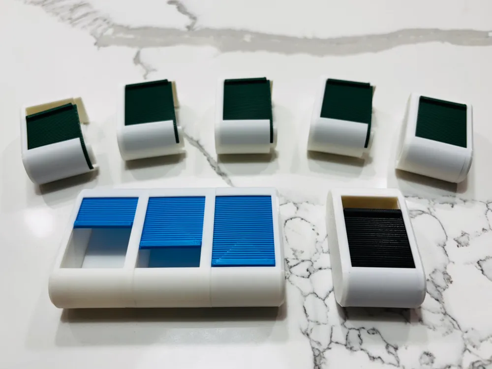 Sliding Pill Box | Modular Press Together by Sulena 3D Design ...