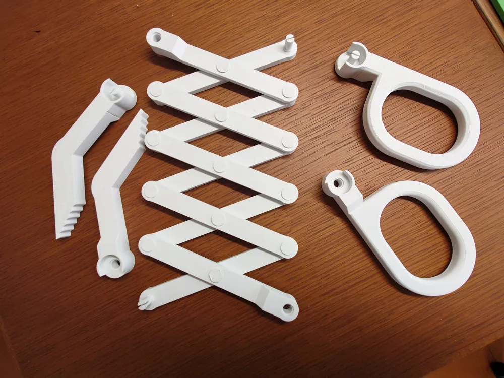 Super Long Grabber - 68cm Reach (Print-in-Place) - Free 3D Print Model ...