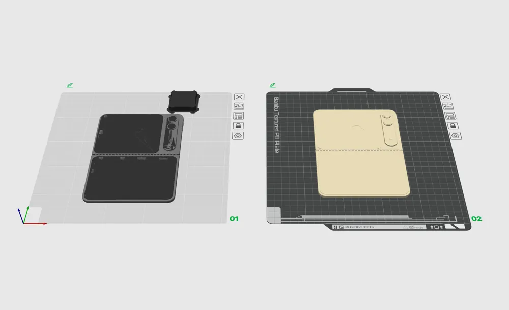 iPhone Fold 1:1 Replica (with folding hinge) by Subsy MakerWorld ...