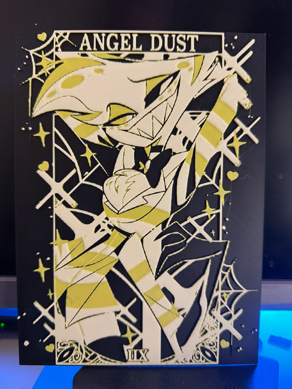 Angel Dust POSTER Hazbin Hotel - HueForge by Giacomo P - MakerWorld