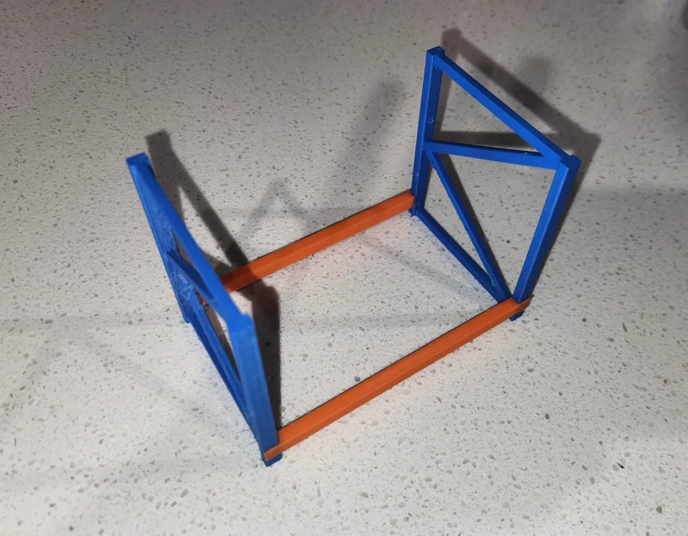 Pallet rack for pallet coaster by Filaments and Freeways MakerWorld ...