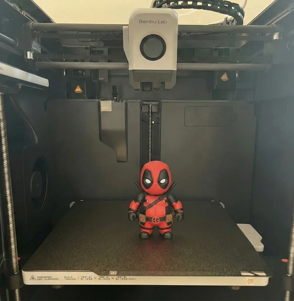 Chubby Deadpool Figure - Free 3D Print Model - MakerWorld