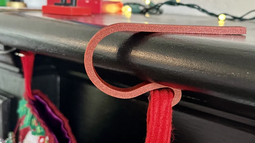 Stocking Hanger - Free 3D Print Model - MakerWorld