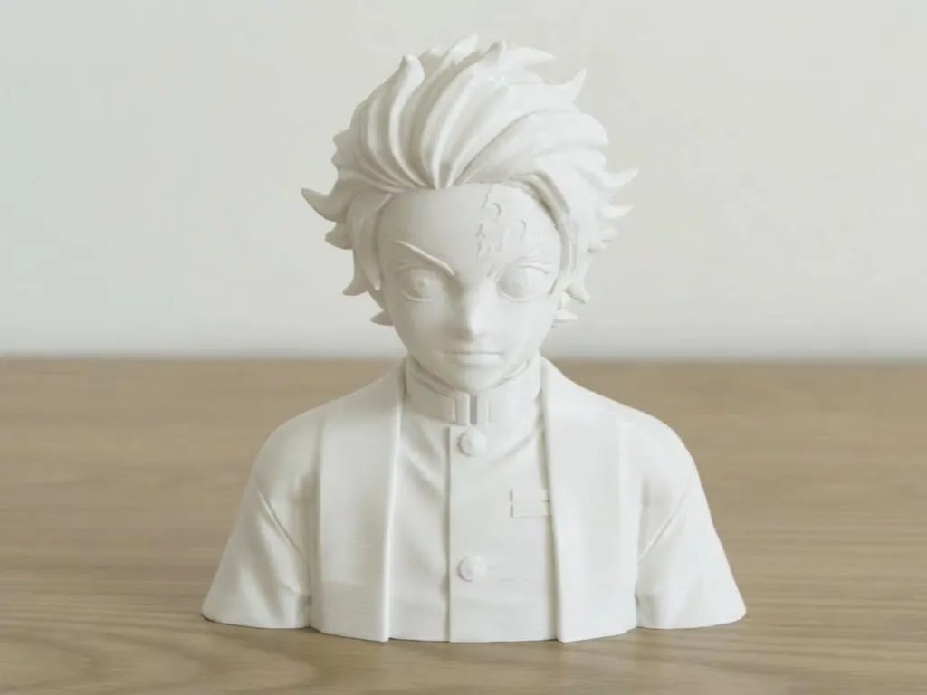 Tanjiro Kamado Bust | Demon Slayer Anime Figure - Free 3D Print Model ...