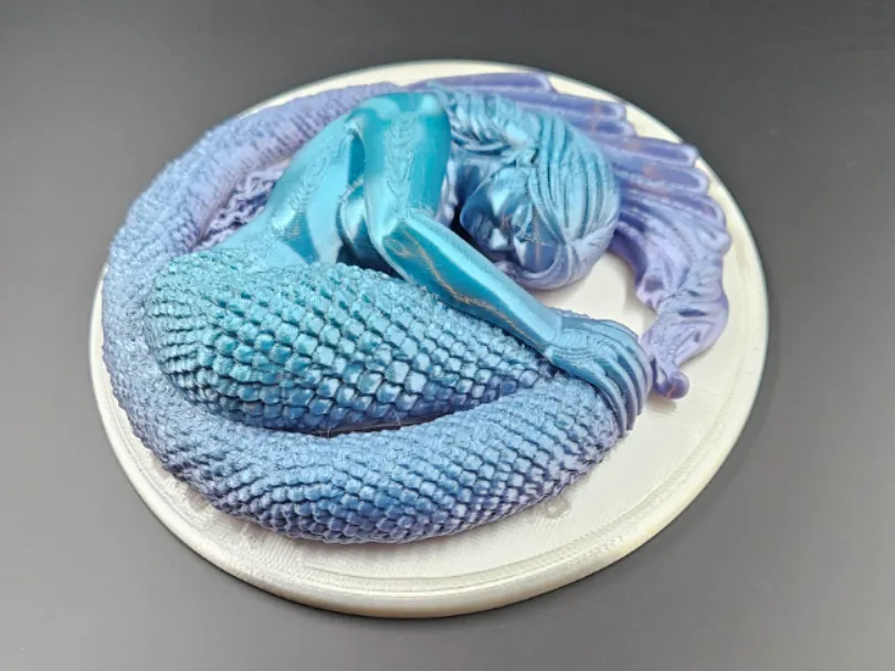 Sleeping Mermaid by Maaght MakerWorld: Download Free 3D Models