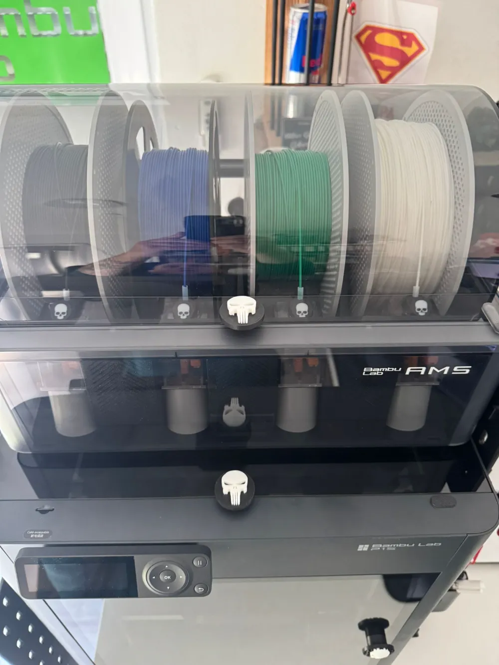 Bambulab X1 , P1S Top Handle, Top Ams Punisher - Free 3D Print Model ...
