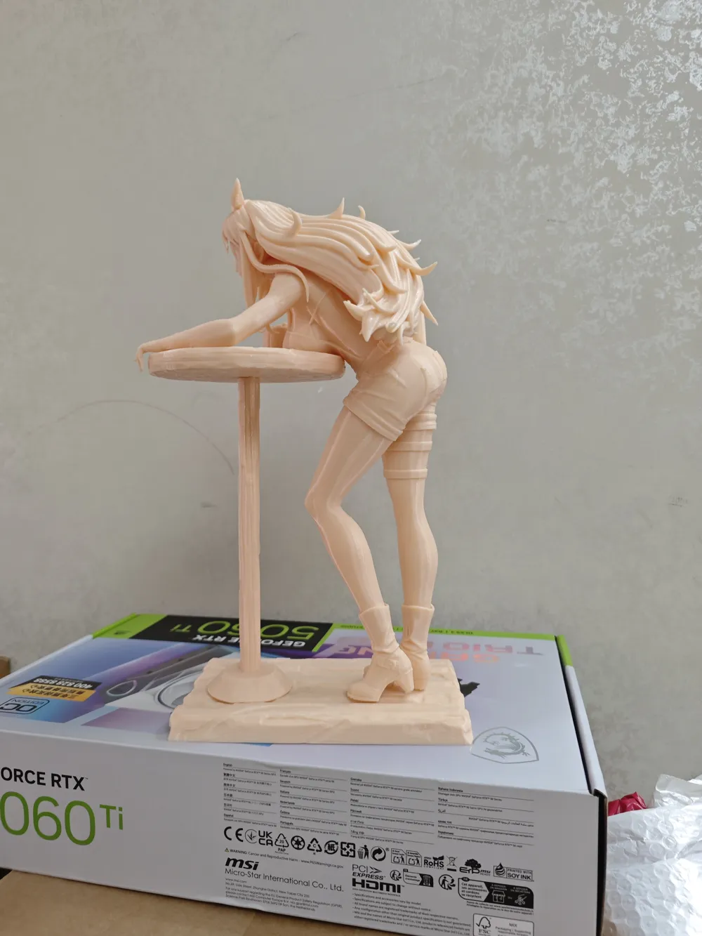 32cm One Piece Nami figure with a smaller version, optimized supports, beginner-friendly ...